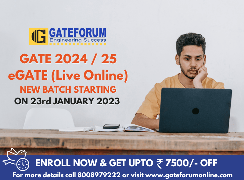 GATE Live Lectures | GATE Online Coaching | GATE e-learning