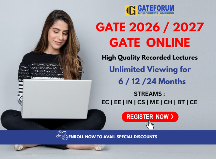 GATE Live Lectures | GATE Online Coaching | GATE 2026 / 27